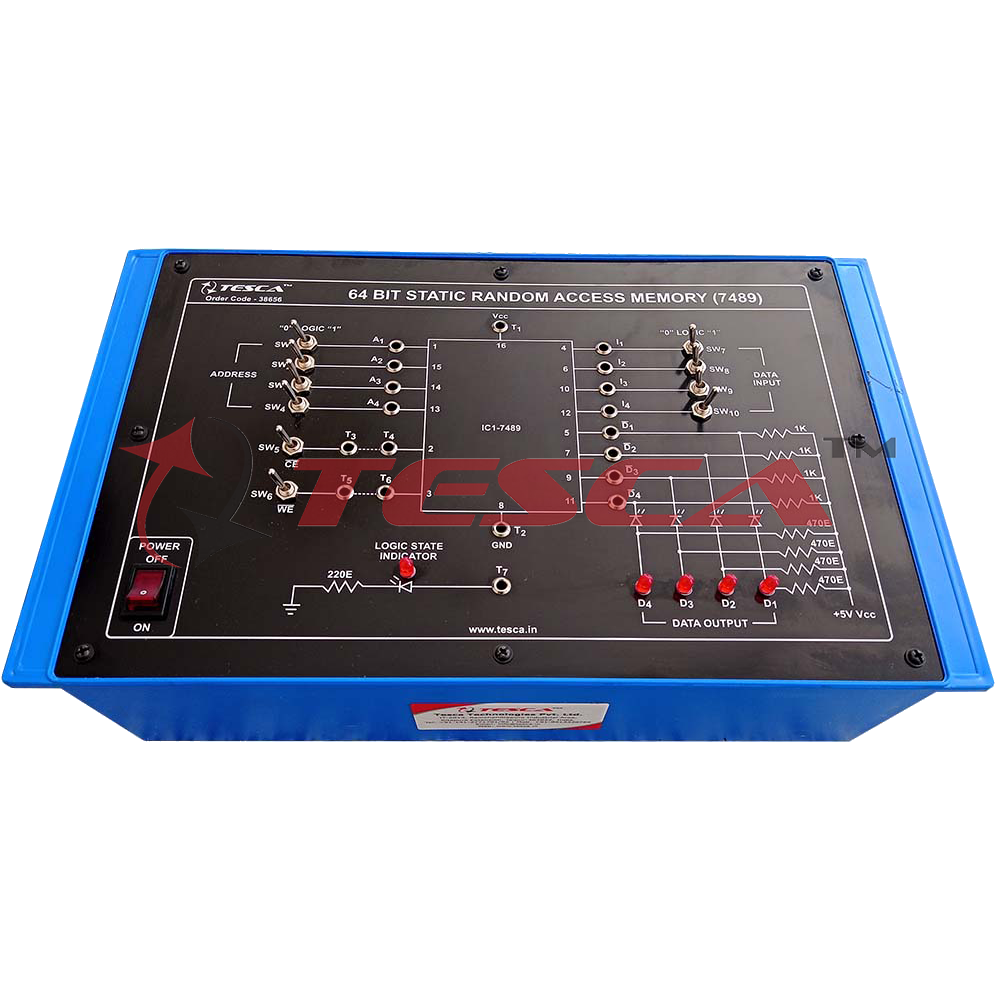 16 X 4 Bit Static Random Access Memory 7489