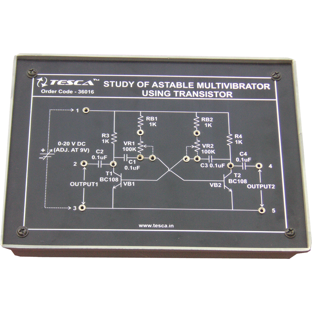 Module Study Of Astable Multivibrator Using Transistor Module Study Of Astable Multivibrator Using Transistor